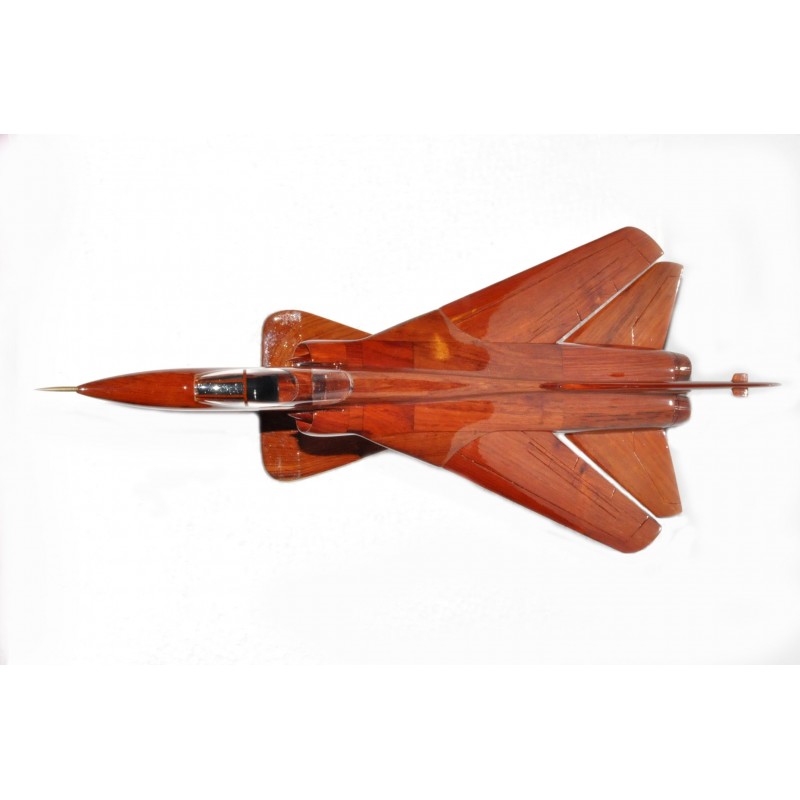 Mirage G-01 Dassault - MAQUETTE AVION . Bois précieux verni - cadeaux ...