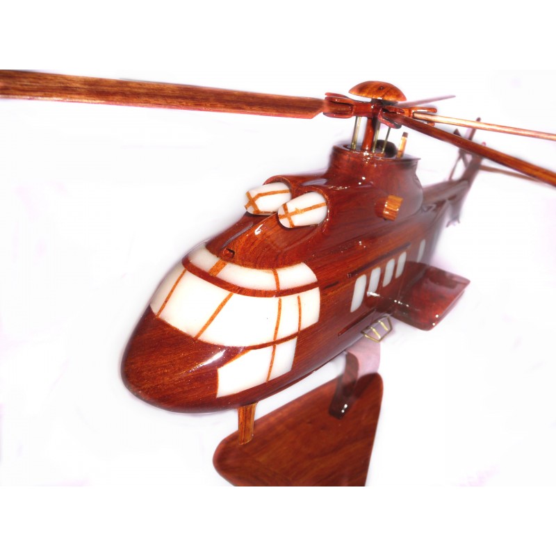 Super-puma as332 - aircraft model precious wood - price DIRECT FACTORY