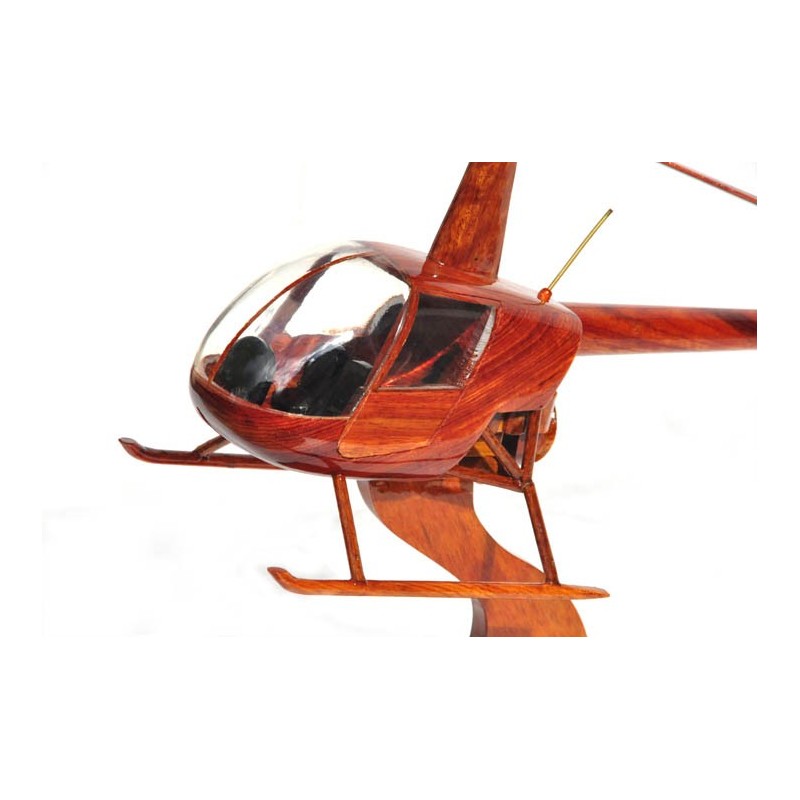 Robinson R-22 - aircraft model precious wood - price DIRECT FACTORY