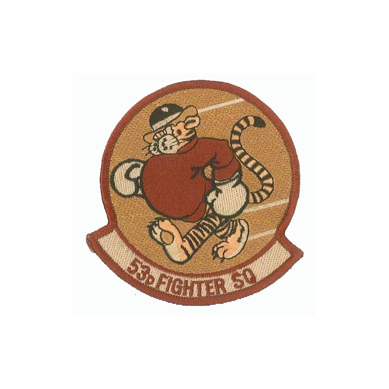 Patch brode - 53th Fighter Squadron - cadeaux et objets pour passionné ...