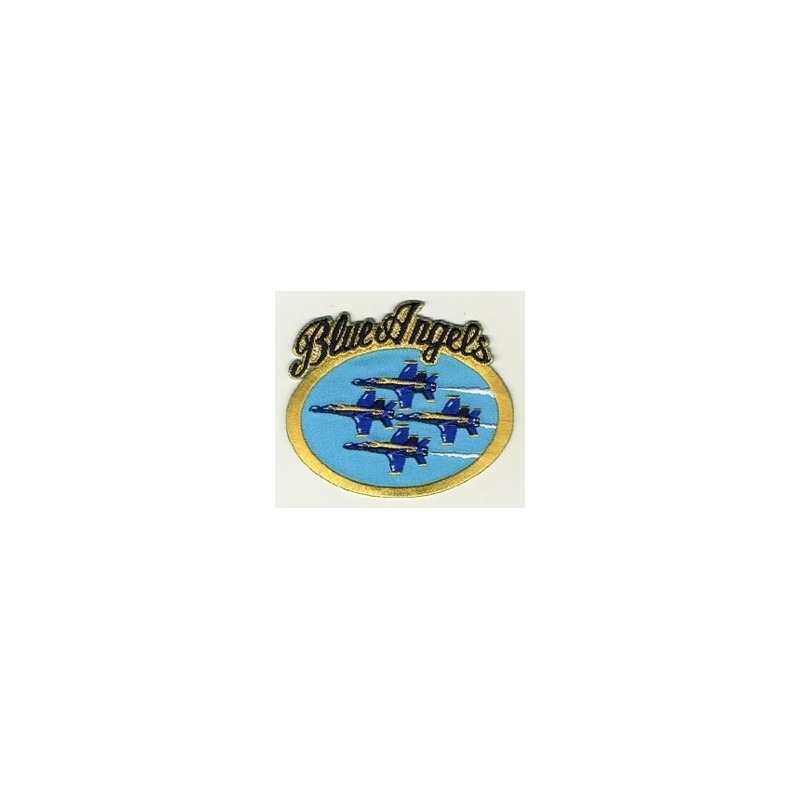 Embroidered patch - Blue Angels - Patche 13x9cm