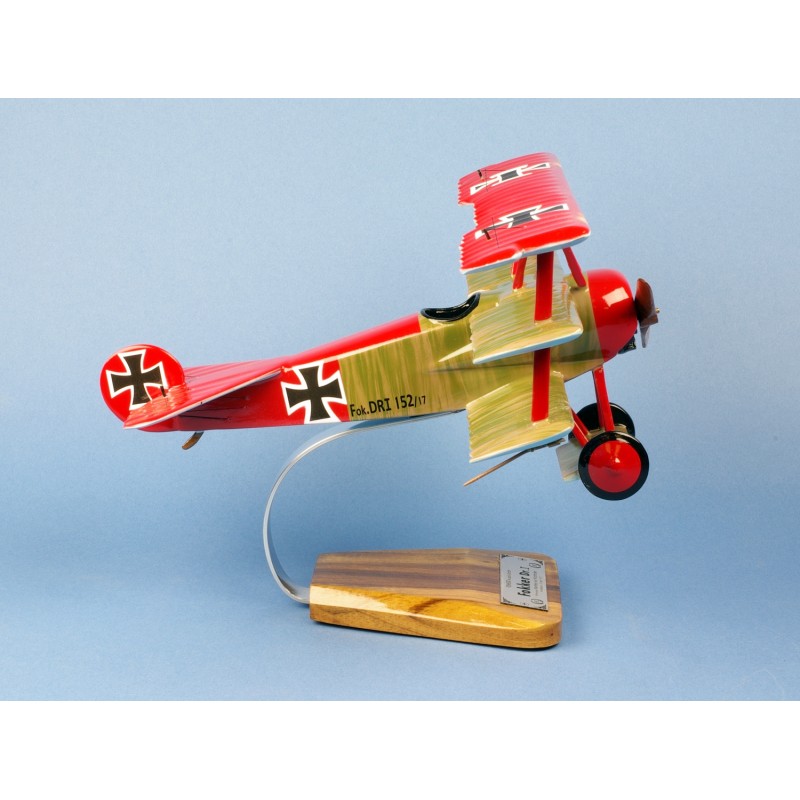 Fokker DR-1 - large size model, hand painted decoration - AERO-PASSION
