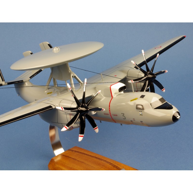 E-2C Hawkeye II - large size model, hand painted decoration - AERO-PASSION