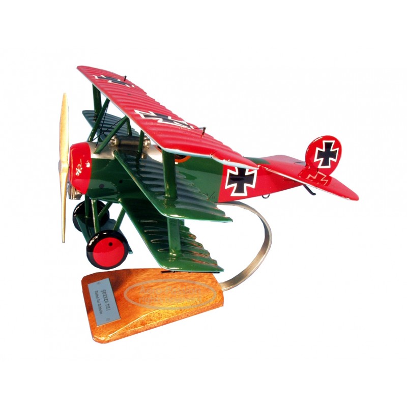 Fokker DR-1 - large size model, hand painted decoration - AERO-PASSION