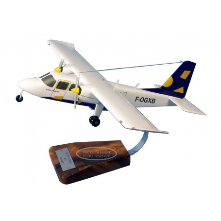 Britten-Norman BN2B Islander Marine Nationale - large size model, hand ...