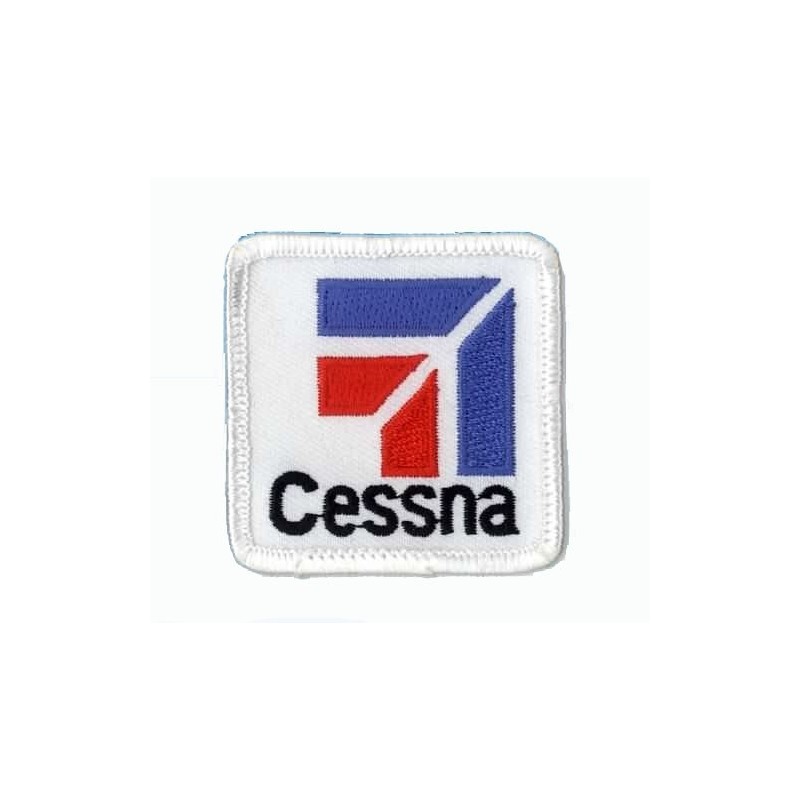Embroidered patch - Cessna logo - Patche 5x5cm