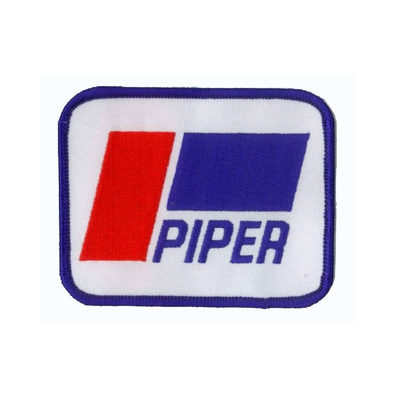 Patch brode - Piper logo - cadeaux et objets pour passionné d'aviation