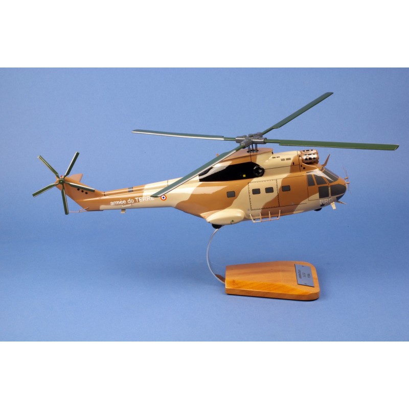 AS330 Puma - Helicopter - maquette modèle réduit de grande taille ...