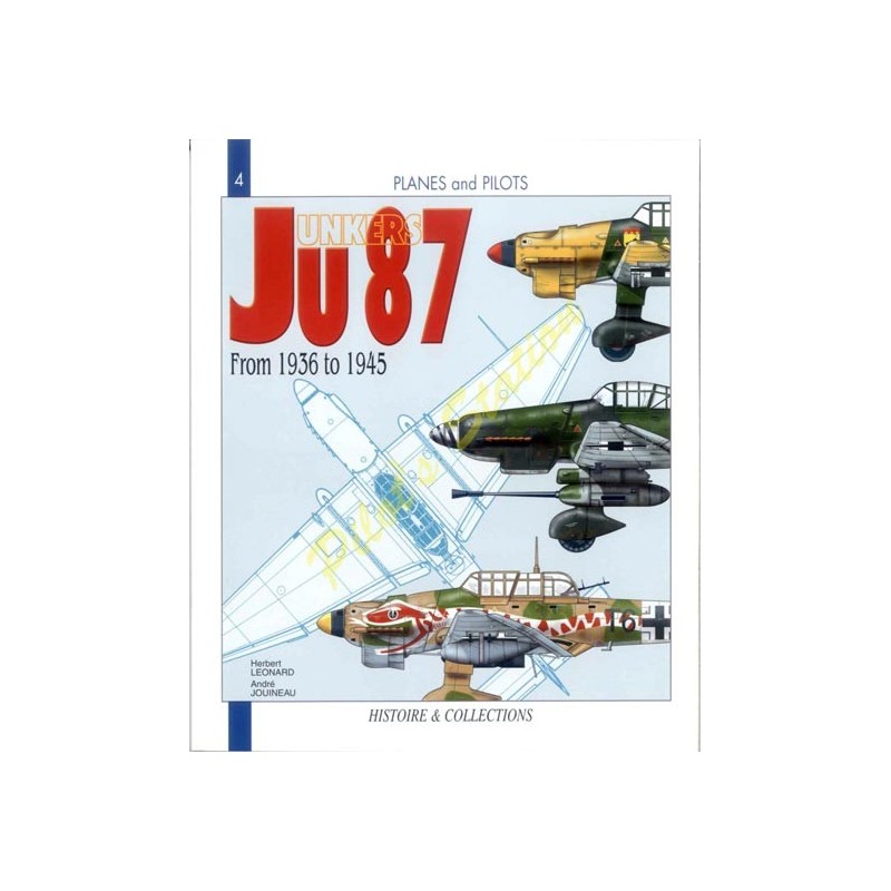 Livre- Junkers Ju87 from 1936 to 1945
