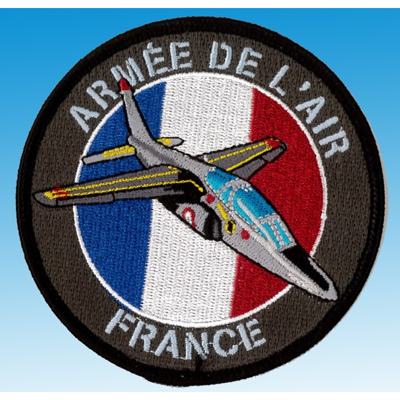Patch brode - Patch Alpha-Jet - cadeaux et objets pour passionné d'aviation