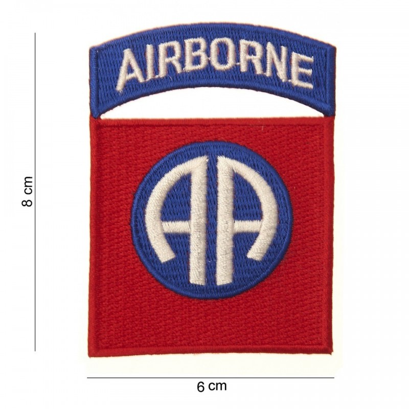 Patch brode - Airbone - cadeaux et objets pour passionné d'aviation