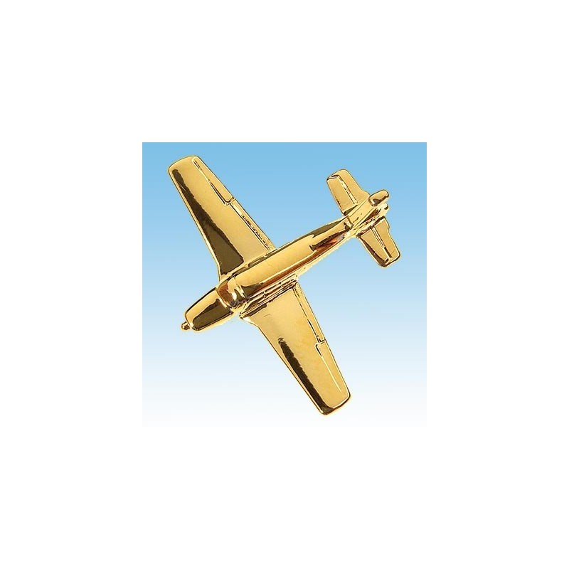Pin's 3D doré 24ct Fokker VII Southern Cross
