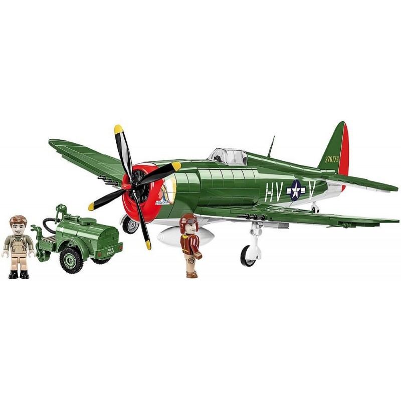 P-47 Thunderbolt et remorque-citerne – Cobi 5736