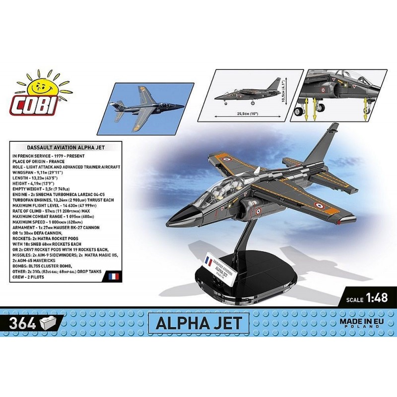 Alphajet Ecole de chasse de Tours - Cazeaux – Cobi 5842