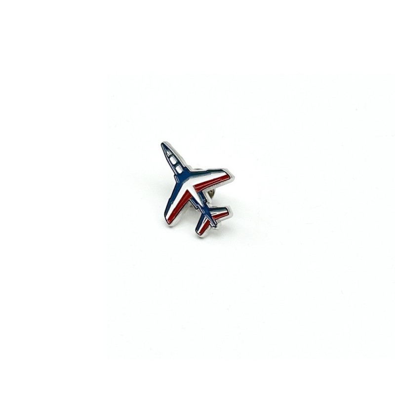Pin's Patrouille De France Avion Métal Tricolore
